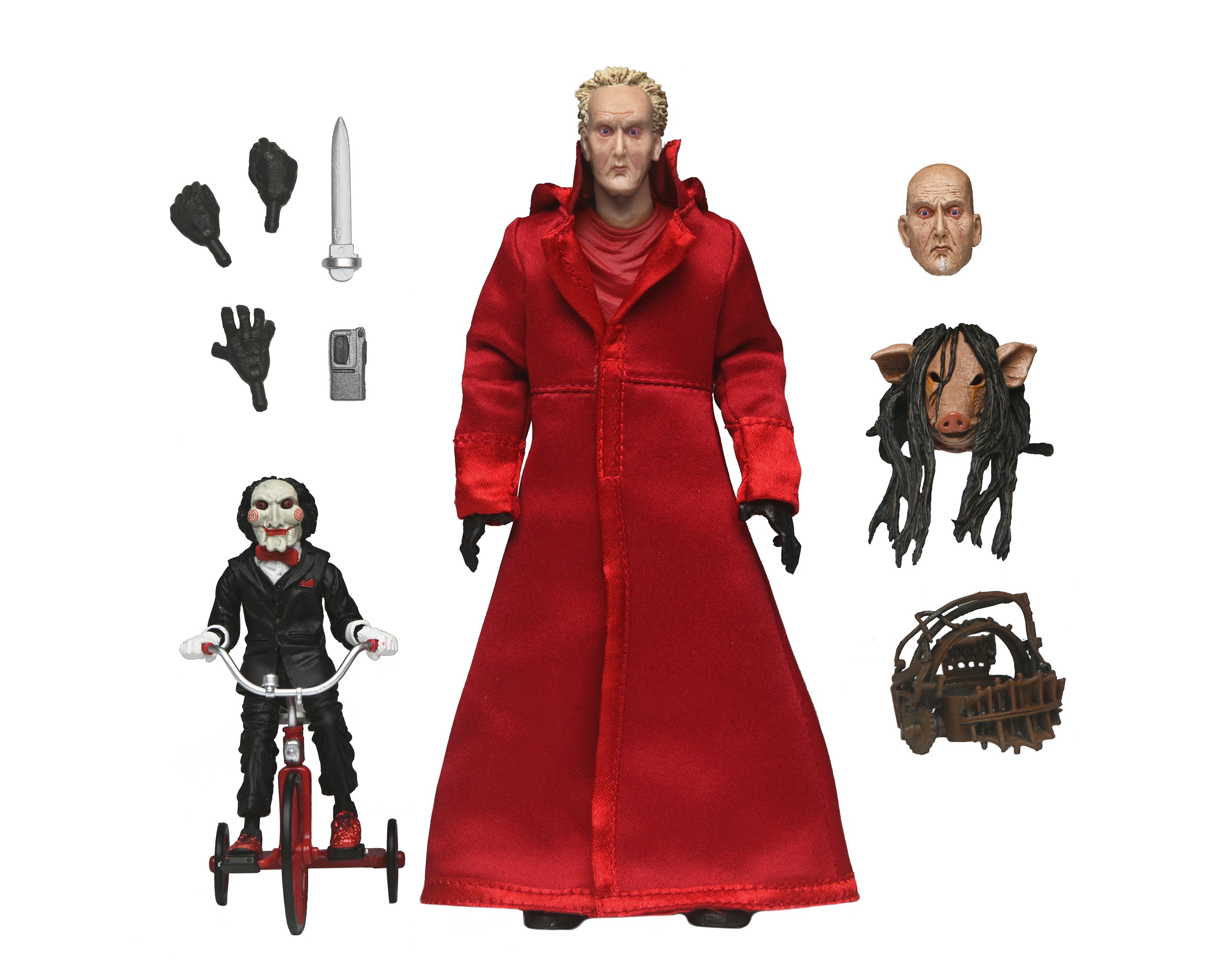 Saw: Ultimate Jigsaw Killer (Red Robe) - 7 inch Action Figure – Utopia ...