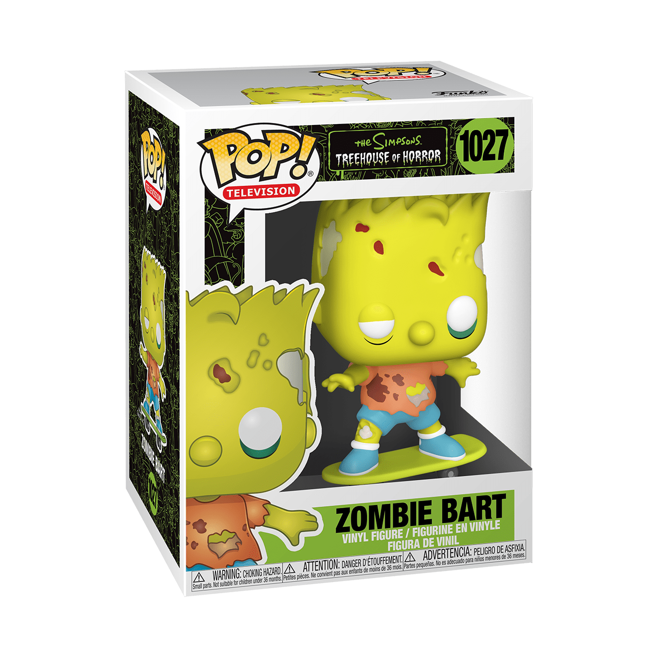 Funko POP! Animation: The Simpsons - Zombie Bart – Utopia Toys and Models